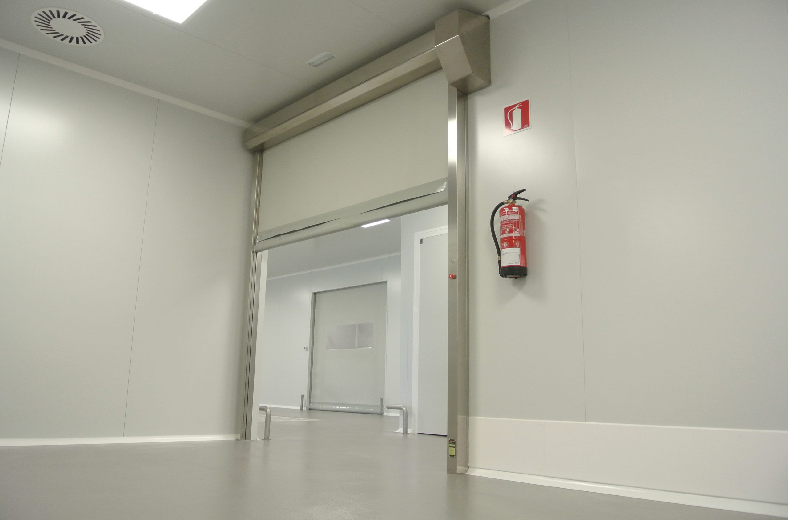 Cleanroom specification Rapid Roll door | Pearson Industrial Doors